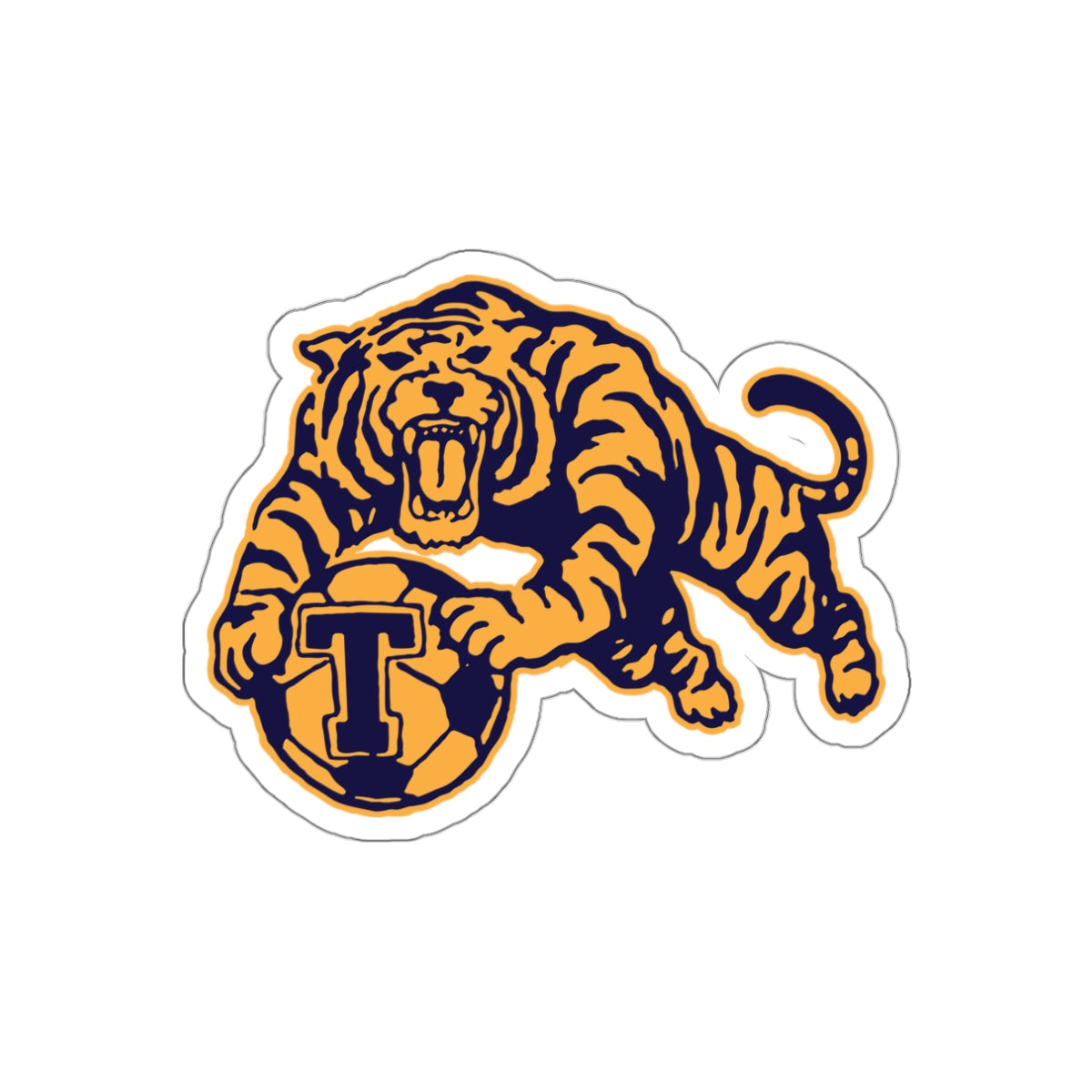 Tiger Die-Cut Stickers | Premium Wildlife Vinyl Decals – Cowboy ...
