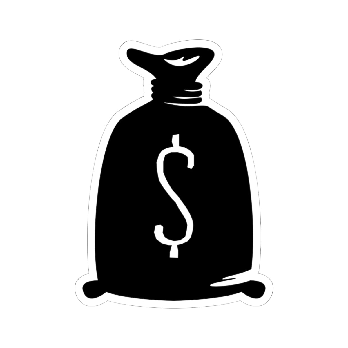 Bank Money Bag Stickers - Western Outlaw Kiss-Cut Vinyl Decals – Cowboy ...